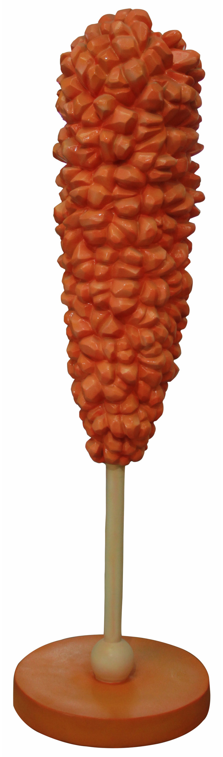 7' Orange Rock Candy Tree - Contemporary - Holiday Accents And ...