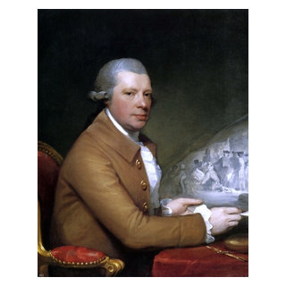 Gilbert Stuart John Hall, 20"x25" Wall Decal Print, 20x25 - Traditional ...