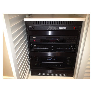 Small Equipment Rack - Traditional - Miami - by The Audio Video Group ...