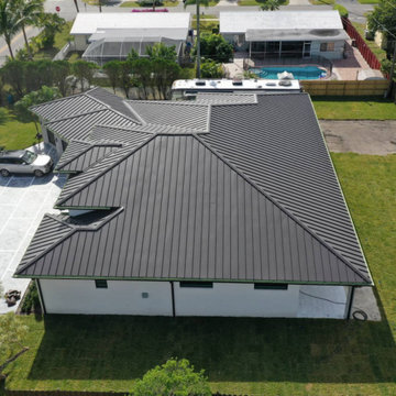 Dark Bronze Metal Roof - Photos & Ideas | Houzz