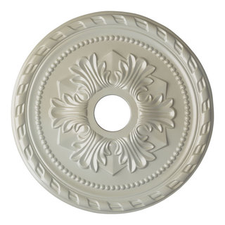 20 7/8"ODx3 5/8"IDx1 5/8"P Palmetto Ceiling Medallion - Traditional ...