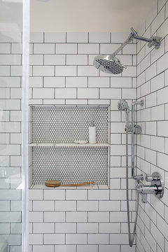 New Shower - Shampoo and Soap ledge/holder ideas!