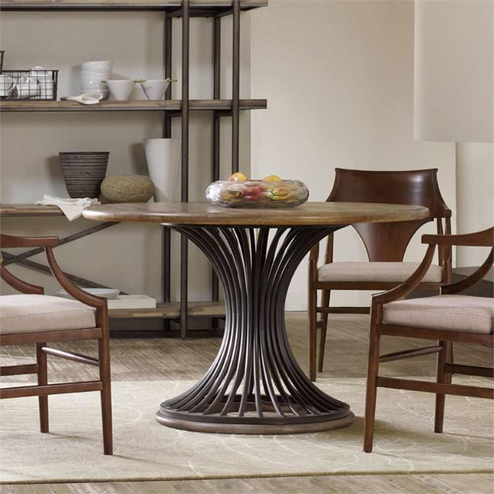 Hooker Furniture Dining Room Studio 7H Cinch Round Dining Table, 48 ...
