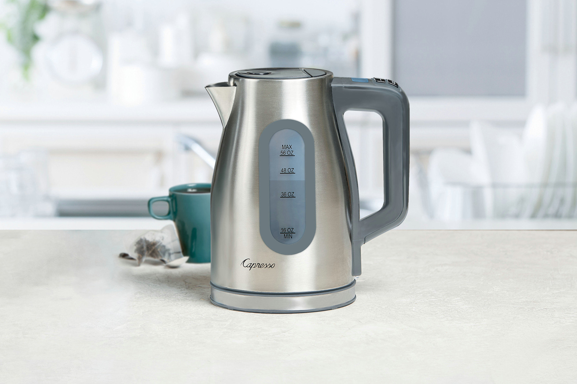 Capresso H2O Select Stainless Steel Water Kettle - Transitional ...