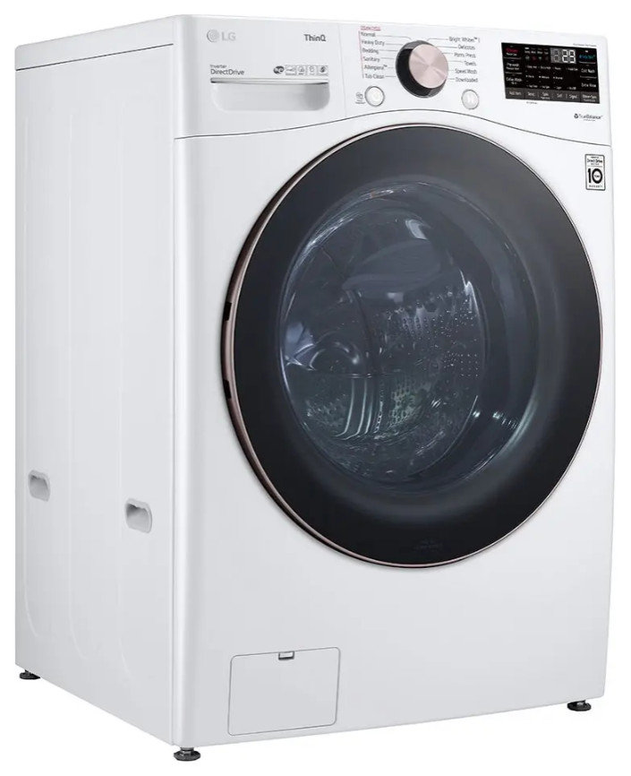 LG 4.5 cu. ft. Ultra Large Capacity Smart wi-fi Enabled Front Load ...