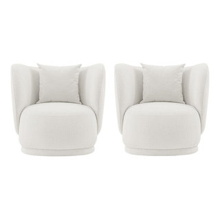 Manhattan Comfort Siri Accent Chair, Set of 2 - Transitional ...