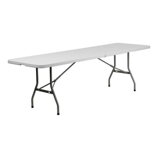 Flash Furniture Folding Table, 96" x 30" - Transitional - Folding ...