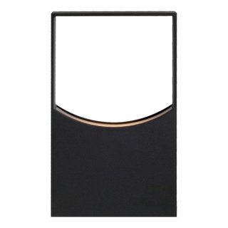 Zodiac Exterior Wall Lamp, Black, 7"Wx12"Hx1.75"E, 7"Wx12"Hx1.75"E ...