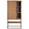 Natural Wooden Cabinet, Open Rack, dBodhi Karma - Tropical - Storage ...