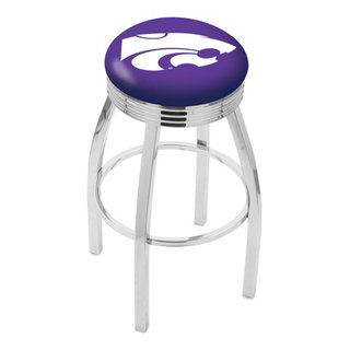 Holland L8C3C Kansas State 30" Swivel Bar Stool - Chrome - Contemporary ...
