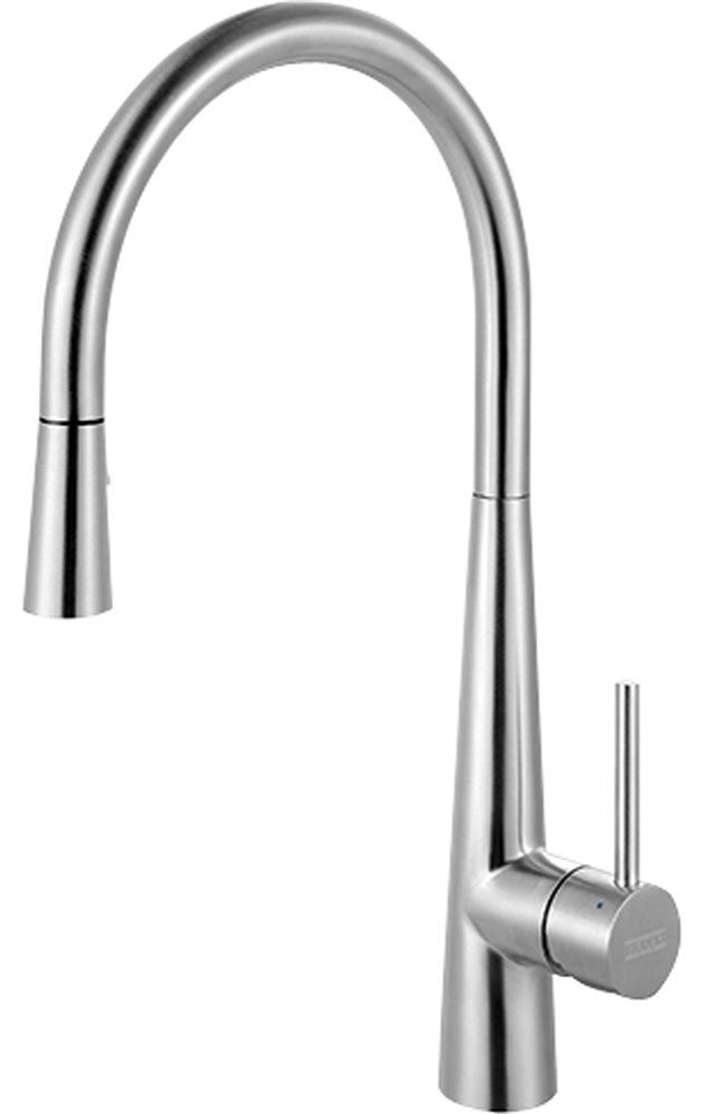Franke FF3450 High-Arch Gooseneck Single Lever Handle Pull-Out ...