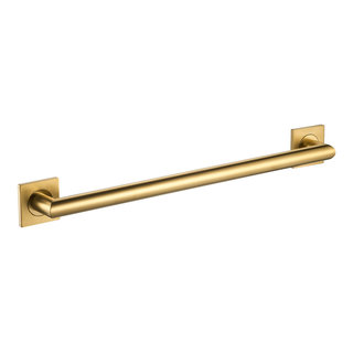 ICO Bath Volkano Square Grab Bar, 30 Inch - Contemporary - Grab Bars ...