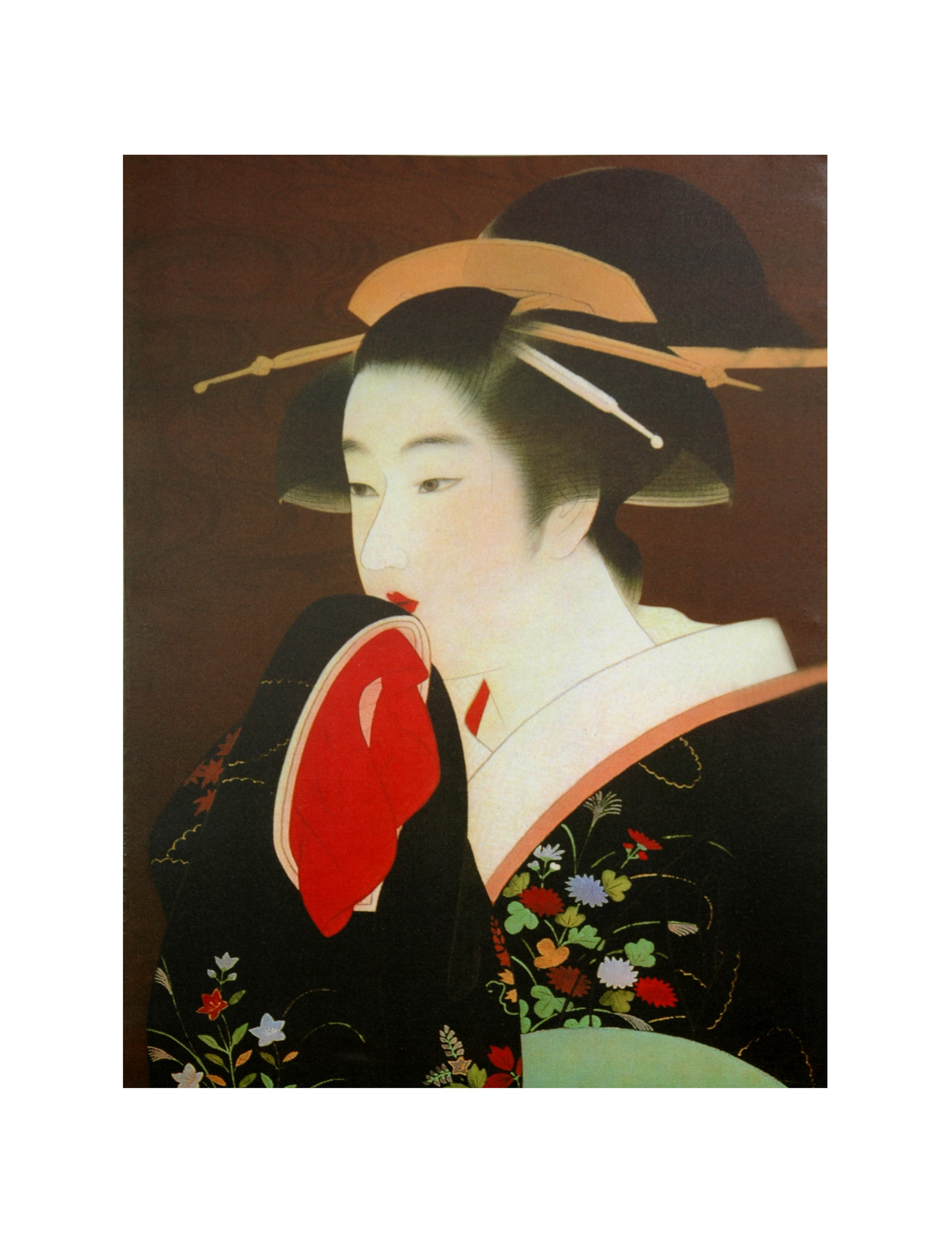 Geisha Canvas Wall Art - Asian - Prints And Posters - by Homesquare | Houzz