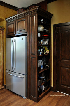 What to do with corner in kitchen near the fridge?