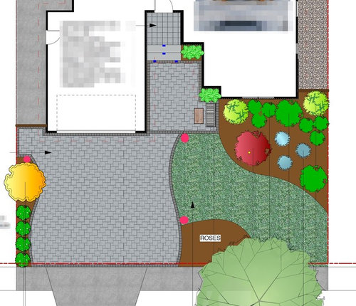 Height for landscaping path lights