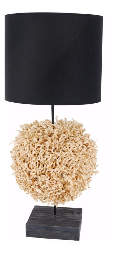 Contemporary Style Corn Stalk Table Lamp, Black - Contemporary - Table ...