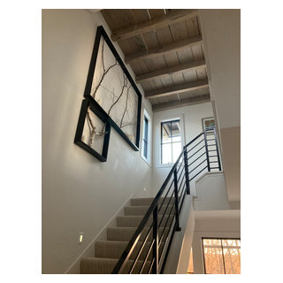 Primitive Wood Floor - Farmhouse - Staircase - Minneapolis - by Rising ...