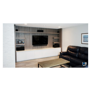 Basement development - Contemporary - Calgary - by [IN]SIDE]OUT[ Design ...