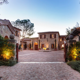 75 Beautiful Rustic Stone Exterior Home Pictures & Ideas | Houzz