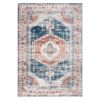 nuLOOM Bina Traditional Vintage Area Rug, 10'x14' - Contemporary - Area ...