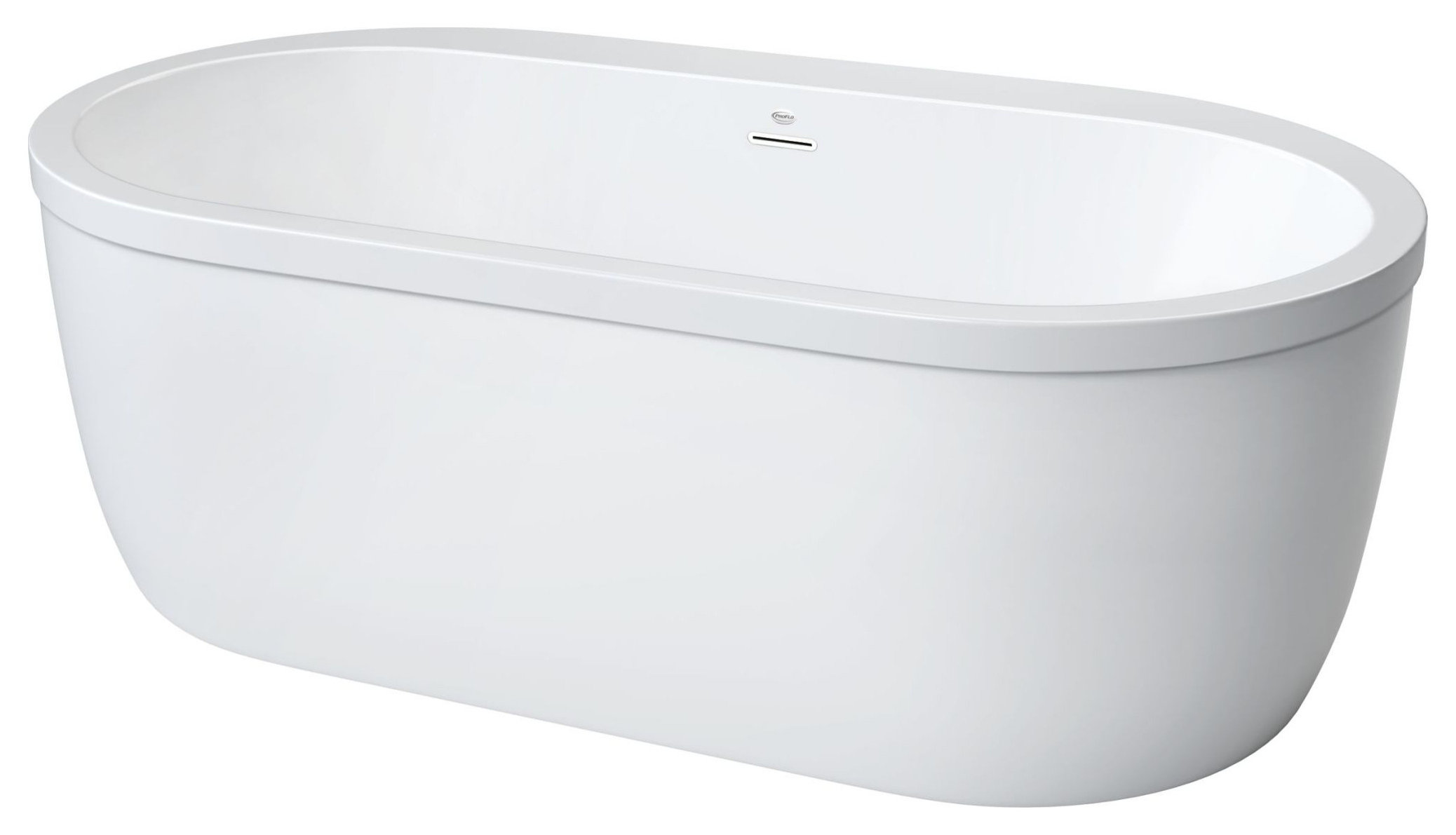 PROFLO PFFSO6636A Borealis 66" Acrylic Soaking Tub - Contemporary ...