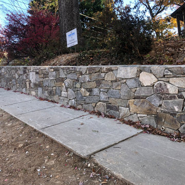 Dry Stacked Retaining Wall - Photos & Ideas | Houzz