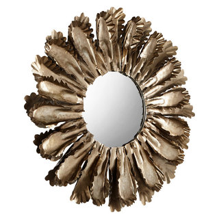 Fluttering Leaves Mirror - Contemporary - Wall Mirrors - by Uber Bazaar ...