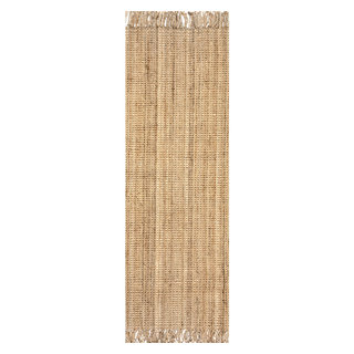 nuLOOM Hand Woven Maui Chunky Loop Rug, 2'6"x10'runner - Beach Style ...