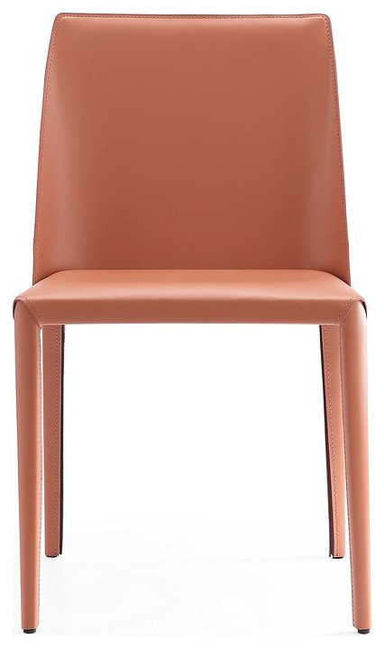 Paris Dining Chair in Coral-Set of 2 - Modern - Dining Chairs - by ...