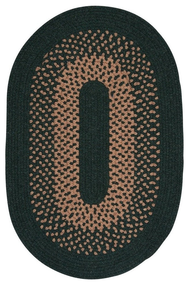 Colonial Mills Madison MD64 Alpine Green Traditional Area Rug, 2'x6 ...