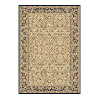 Legacy Ivory Rug, 5'3"x7'7" - Traditional - Area Rugs - by PlushRugs ...