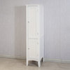 Gewnee Tall Narrow Tower Freestanding Cabinet - Transitional - Bathroom ...