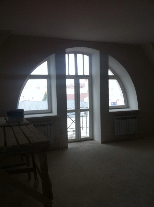 Curtains for round windows