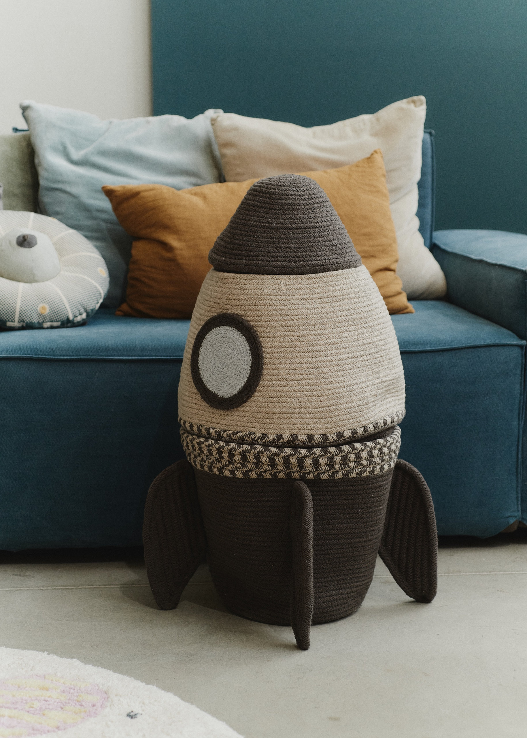 Giant Rocket Basket - Contemporary - Baskets - by Lorena Canals | Houzz