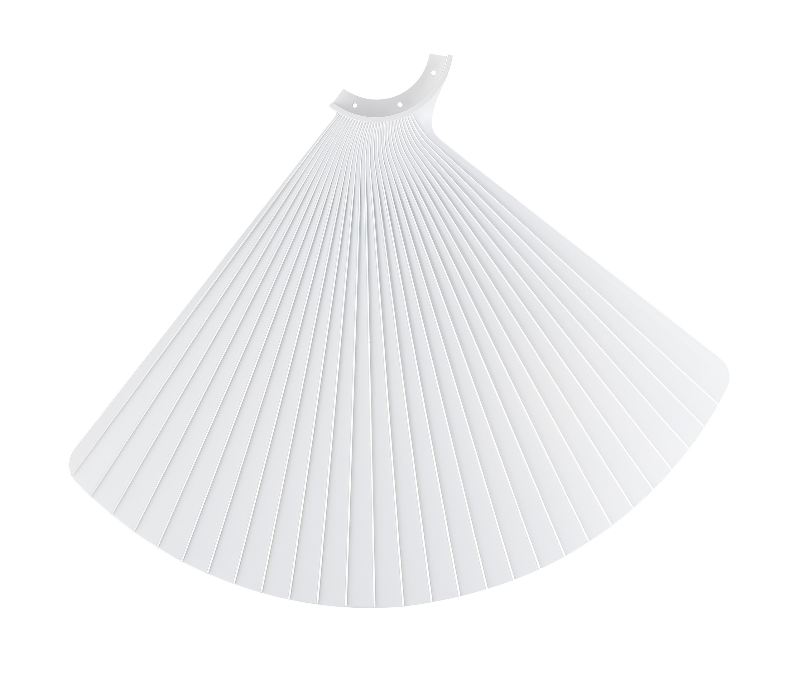 TriAire 52" Indoor/Outdoor Pleated Ceiling Fan Blade Set of 3 Matte ...