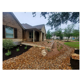 Southwest Swale Way - Retaining Wall and Beds - Southwestern ...