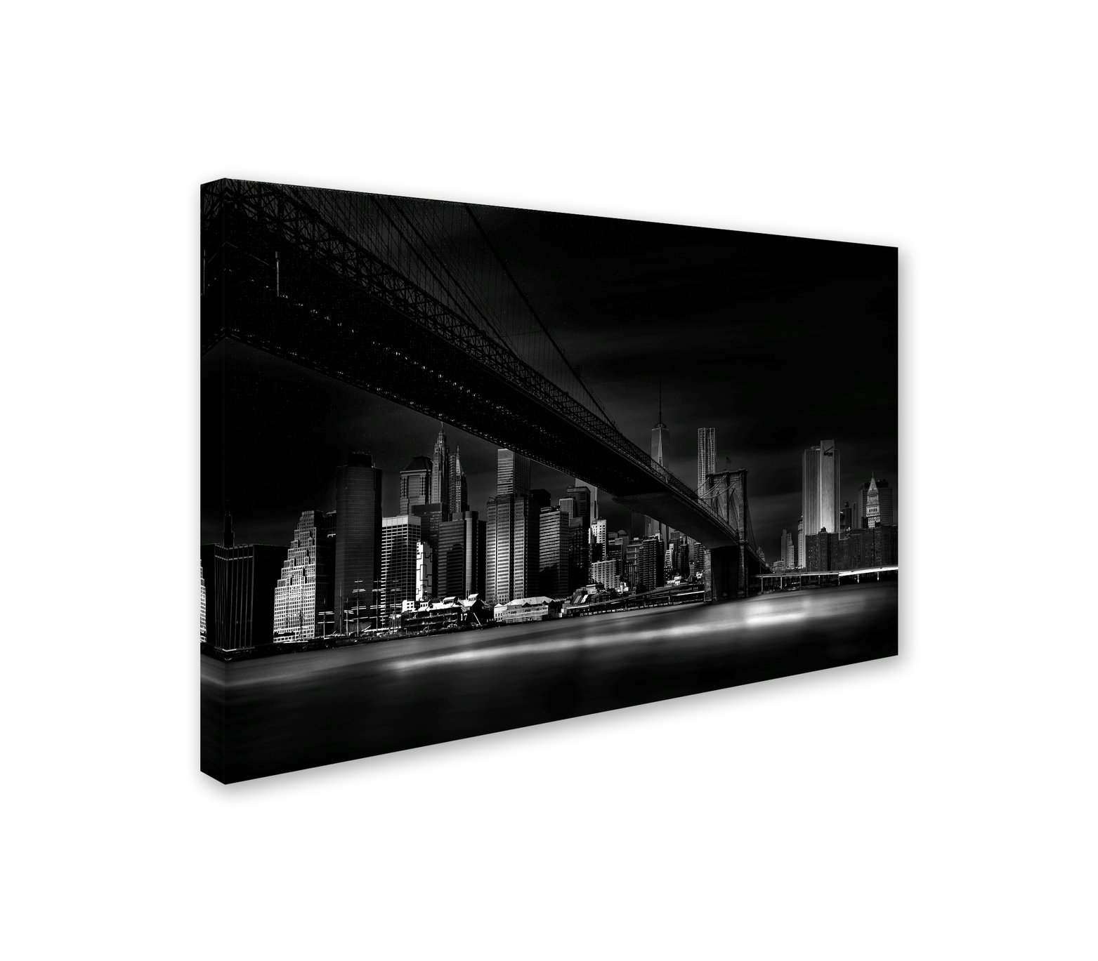 Peter Futo 'Gotham City ' Canvas Art, 22x32 - Contemporary - Prints And ...