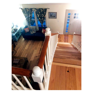 Hickory Stair Treads - Traditional - Staircase - Other - by Hardwood ...