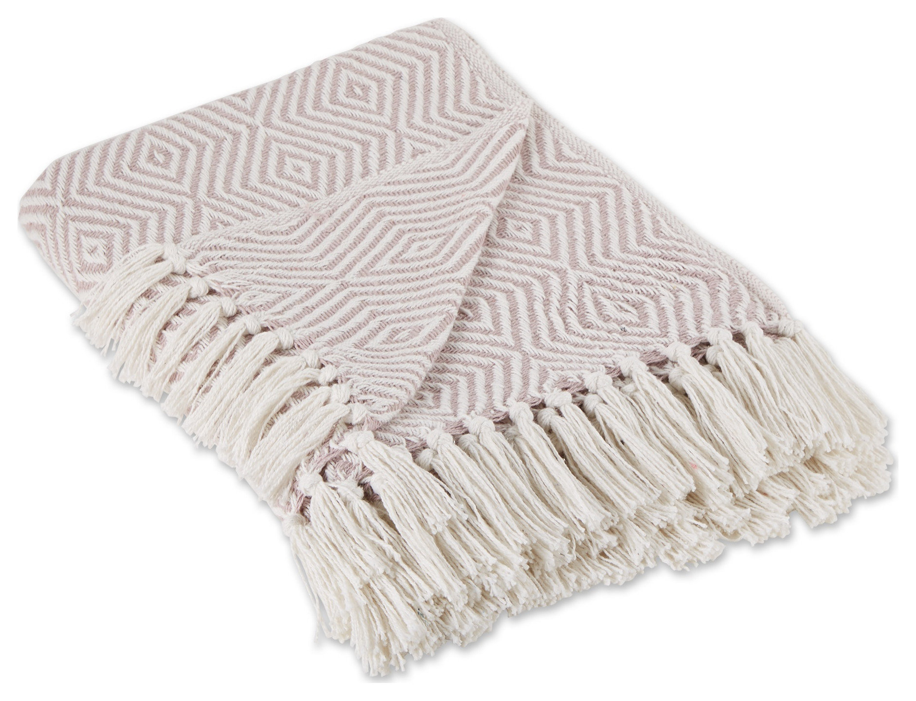 Aqua x-Diamond Geometric Throw - Scandinavian - Throws - by VirVentures ...