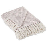 Aqua x-Diamond Geometric Throw - Scandinavian - Throws - by VirVentures ...