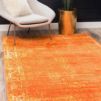 Transitional Sandrine Poppy Area Rug, 3'3"x19'8" Runner - Contemporary ...