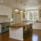 Tri Color Kitchen - Rustic - Kitchen - Huntington - by Merri Interiors ...