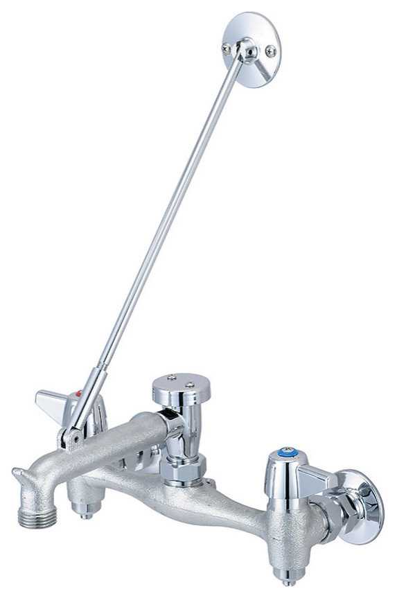 Central Brass 0054-URC-QI Double Handle Wall Mounted Service Sink ...