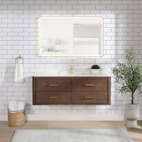 The 15 Best 55-Inch Bathroom Vanities | Houzz