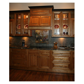 Mocha Kitchen Cabinets Home design - Traditional - Columbus - by Lily ...