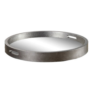 Greenwood Oaks - 2.38 inch Round Tray - 22.13 inches wide by 22.13 ...