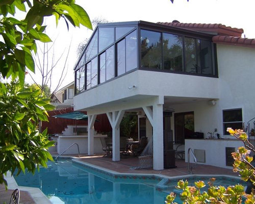 Second-story Sunroom | Houzz
