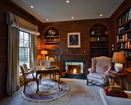 Cozy Study | Houzz