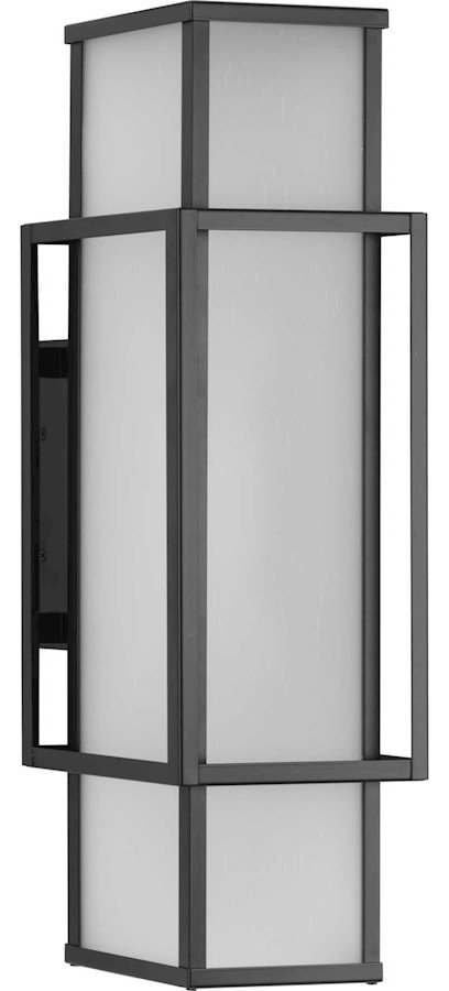 Progress Lighting Unison 2-Lt Large Wall Lantern, BK/Etched Seeded ...