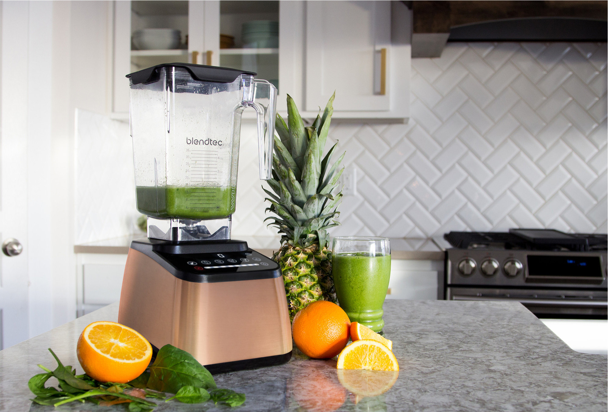 Blendtec Designer 650 Copper Blender with Wildside+ Jar - Transitional ...